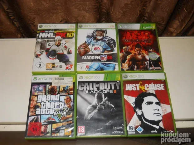 Igrice XBOX 360 - KupujemProdajem