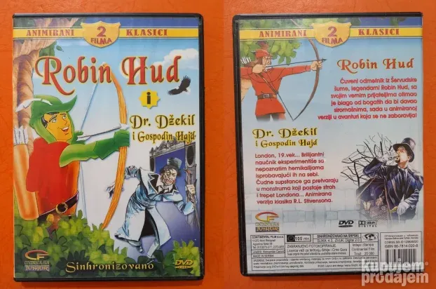 Čupko, Pipi i drugi Crtani film dvd - KupujemProdajem