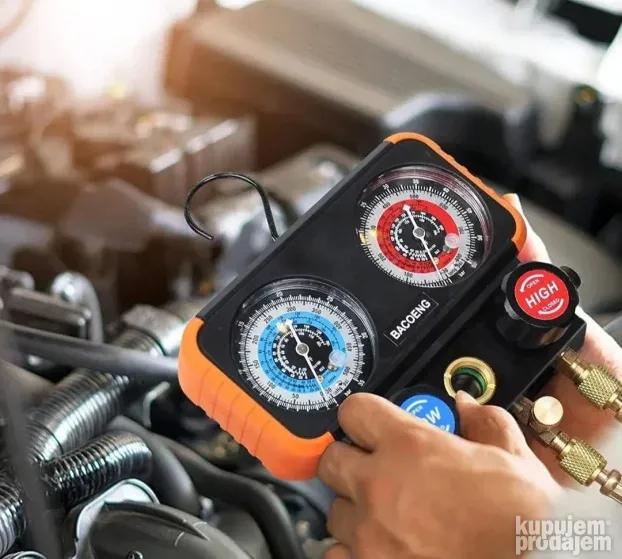 Alat za klime Manometri i Creva za punjenje klima - KupujemProdajem