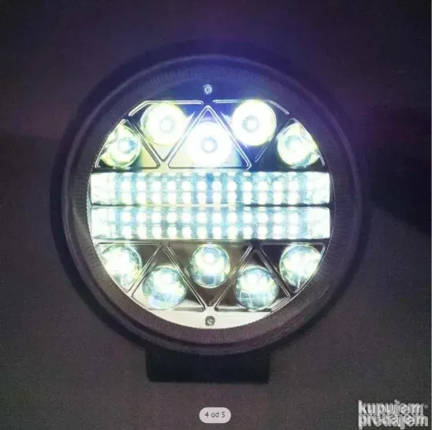 LED FAR dugo i kratko svetlo 4.8cm 120W E1 okrugli - KupujemProdajem