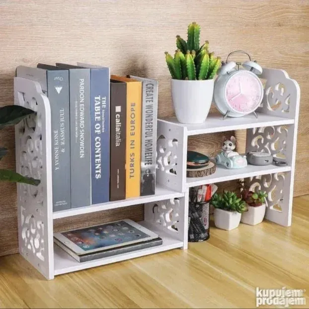 Polica za knjige Organizator za sminku Organizer za sto - KupujemProdajem