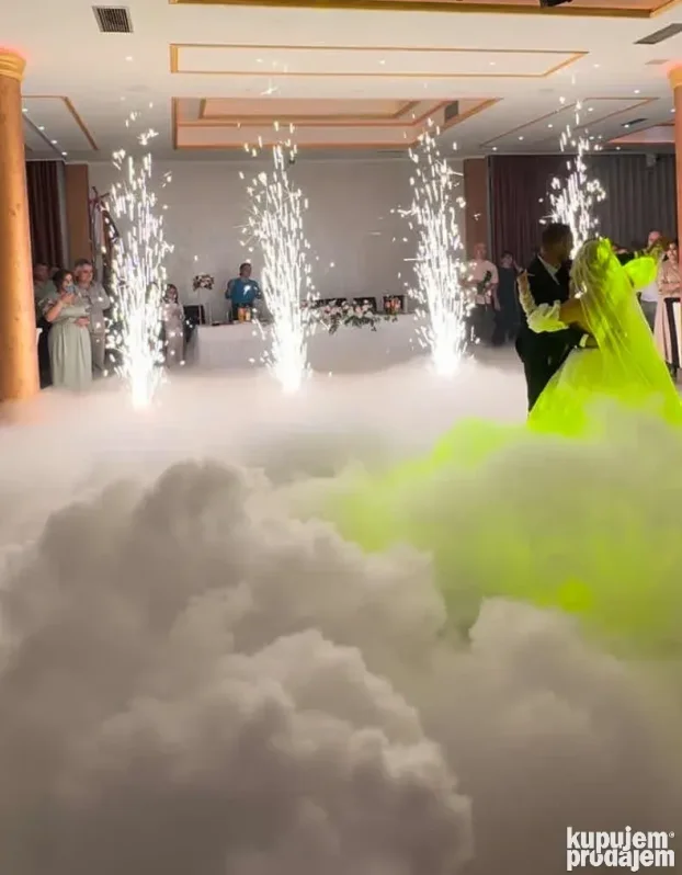 Dim masina na suvi led podni dim teski dim ice dry NOVA - KupujemProdajem