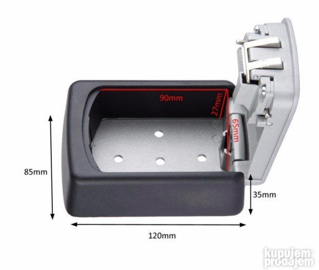 Mini hotelski sef za kljuceve otvaranje na sifru - KupujemProdajem