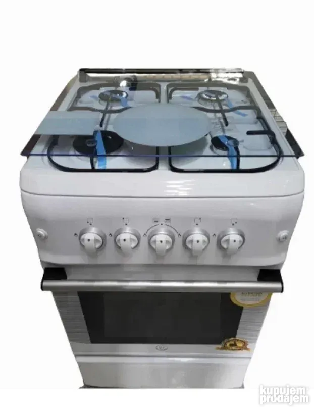 Plinski sporet plinskom rernom rerna 4 ring gas VECE NOVO - KupujemProdajem