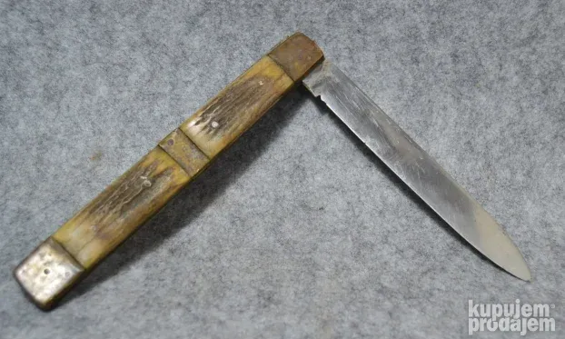 Stari VELIKI preklopni nož brisa ogroman 33 cm - KupujemProdajem