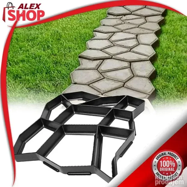 Kalup za betonske staze i ukrasne kocke - KupujemProdajem