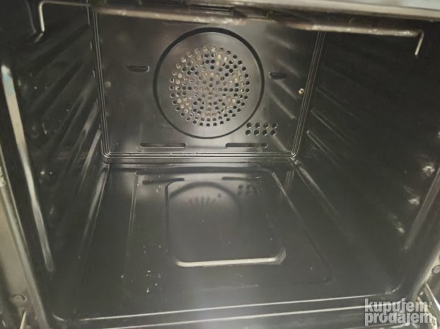 Sporet na plin PROFI RESETKE sa turbo strujnom rernom INOX ...