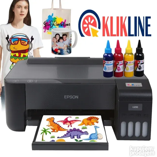 Epson L1230 za sublimaciju sa bojama - KupujemProdajem