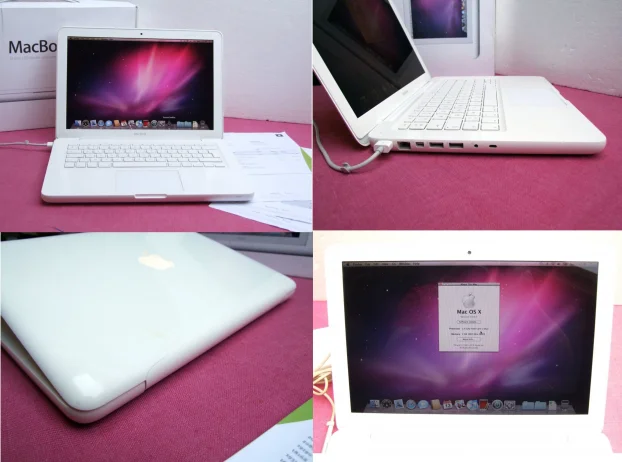 Macbook A1342 13.3 inc / 2.4Ghz / 160GB hdd FULL + GARANCIJA ...