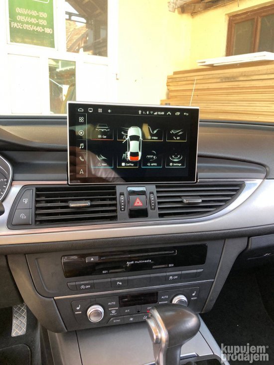 Audi A6 C7 Android Multimedija Navigacija GPS Radio Display ...