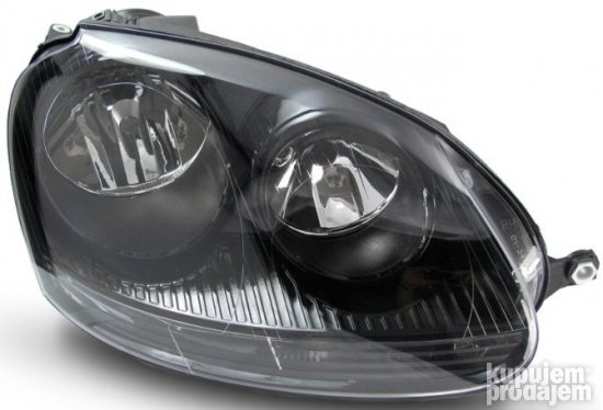 VW GOLF 5 GTI Far H7/H7 (04-09) crni - KupujemProdajem