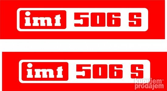 IMT 506 S - Nalepnice za motokultivator - KupujemProdajem