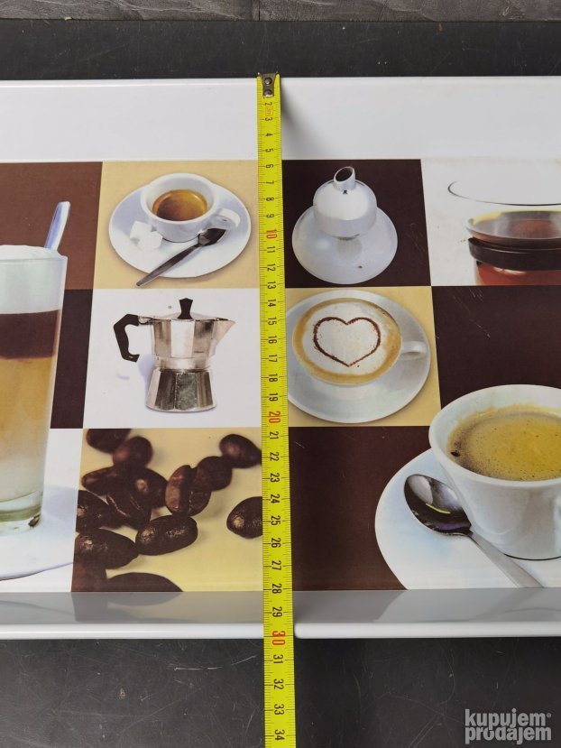 Plasticni posluzavnik za kafu 40x30cm - KupujemProdajem