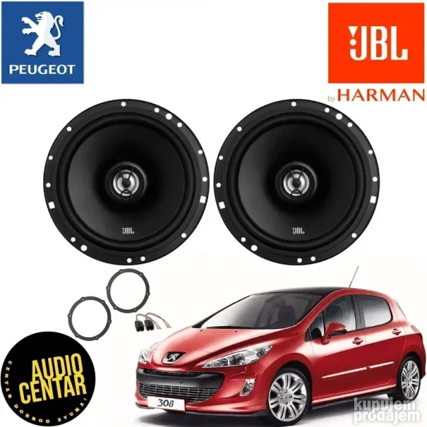 Peugeot 308 komplet zvučnika JBL Stage1 CX - KupujemProdajem