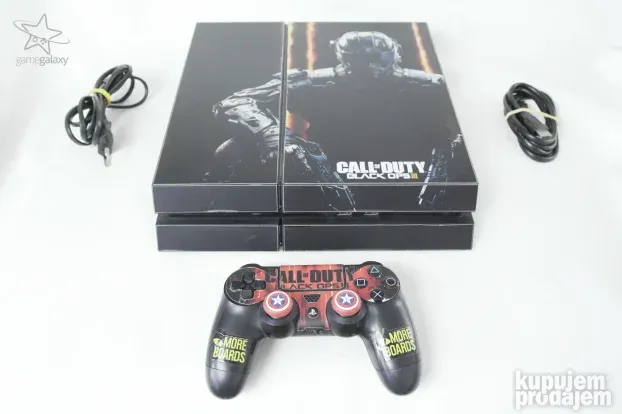 Playstation 4 CoD Skin / 500GB / 1x Original Džojstik - KupujemProdajem