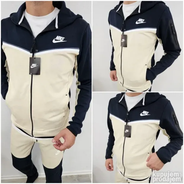 NIKE TECH FLEECE sa 1 zipom Extra Pamuk - KupujemProdajem