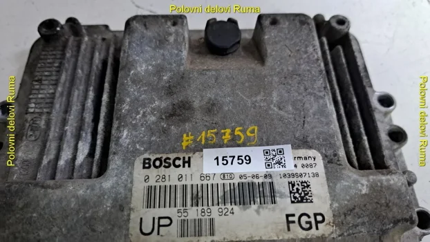 ECU racunar Opel Astra H 1.9 cdti 0281011667 #15759aom1 - KupujemProdajem