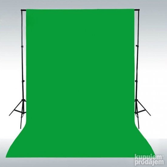 3x1,6m zelena pozadina platno za fotografisanje green screen ...