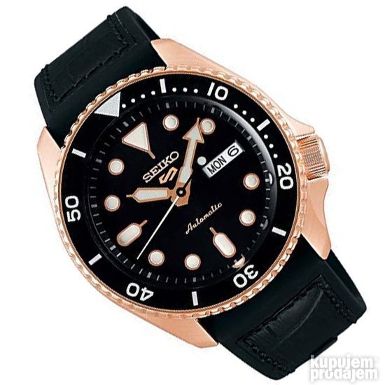 SEIKO 5 Sports Automatic rose gold MODEL: SRPD76K1 NOVO - KupujemProdajem