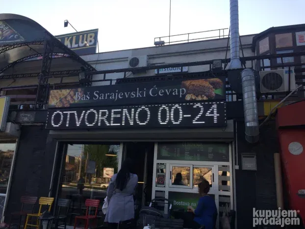 Led reklame-led display reklame za fast food-ove - KupujemProdajem