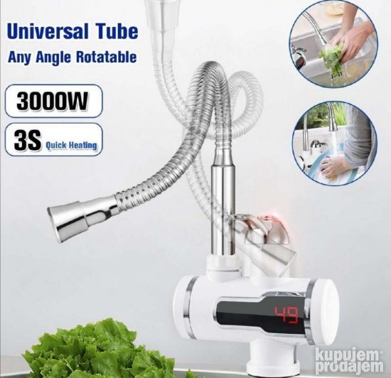 Delimano cesma sa grejacem 2in1 iz zida ili iz sudopere - KupujemProdajem