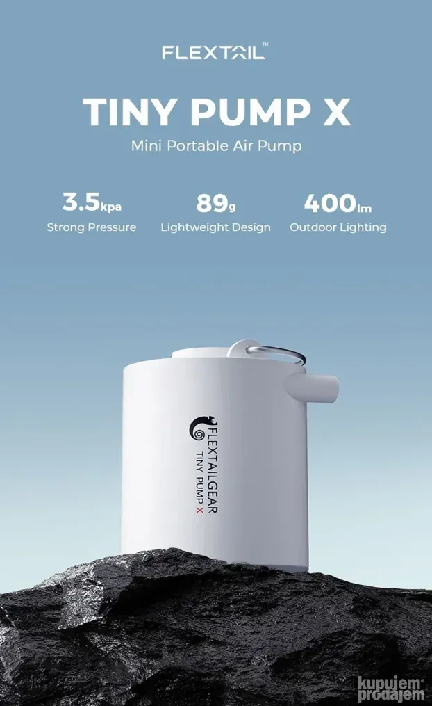 Pumpa za dušeke Kamperska Flextailgear Tiny Pump X - KupujemProdajem