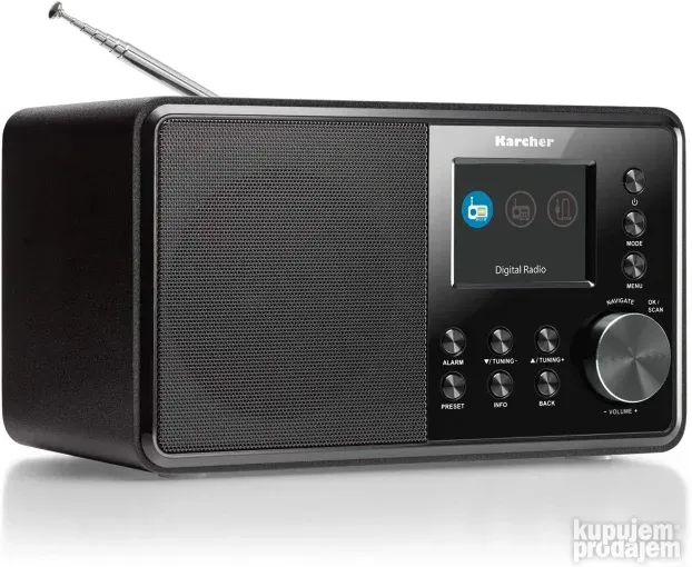 Karcher DAB 3000 digitalni radio (DAB plus radio, FM RDS/DAB ...