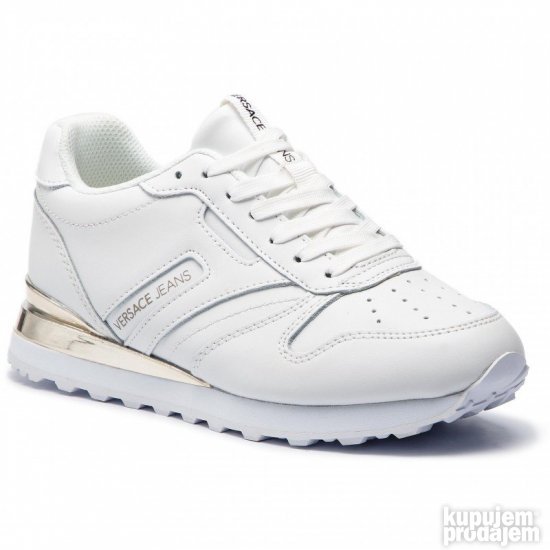 VERSACE JEANS ORIGINAL kozne bele patike 38 KAO NOVE SNIZENO ...