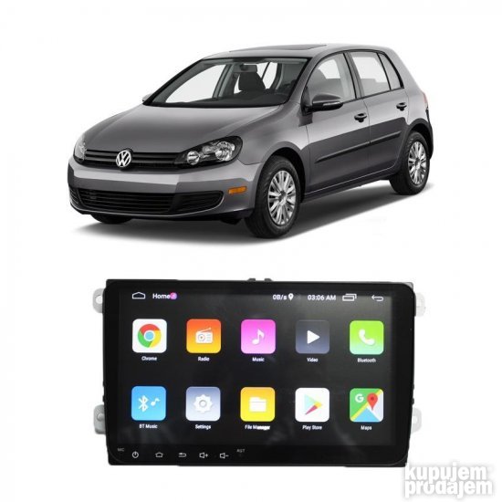 Multimedija VW Golf 6 (3663-G6) - KupujemProdajem