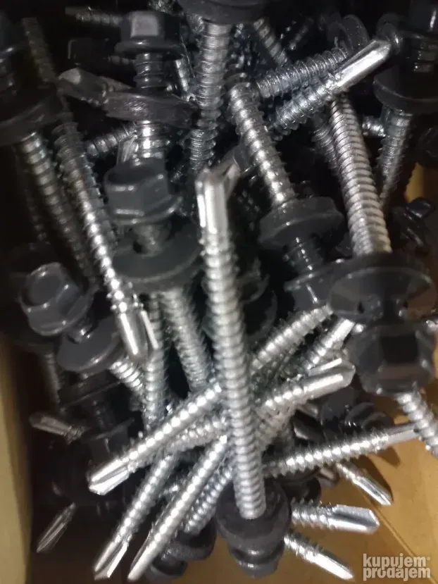 Samoresci u boji 5.5x70 ral8019 za metal-braon - KupujemProdajem