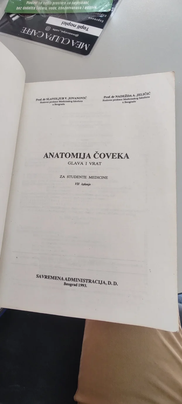 Anatomija čoveka - glava i vrat - KupujemProdajem
