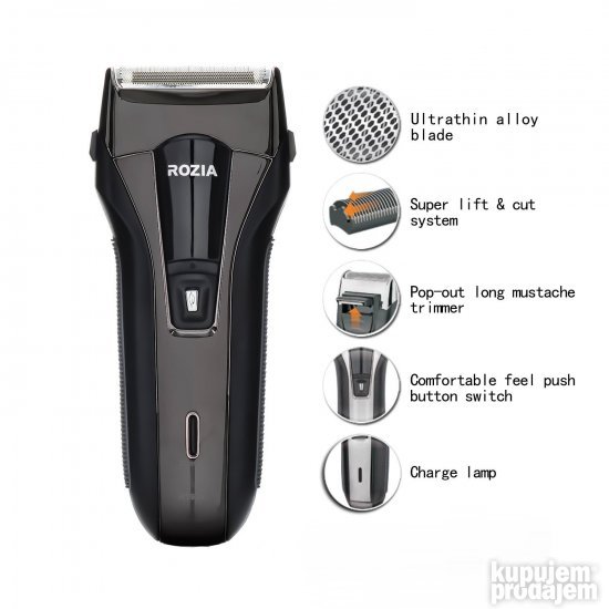 Elektricni pujivi brijac Rozia - KupujemProdajem