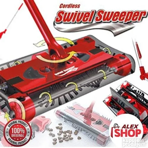 Super BEŽIČNI Usisivac i Aspirator Walter Sweeper - KupujemProdajem