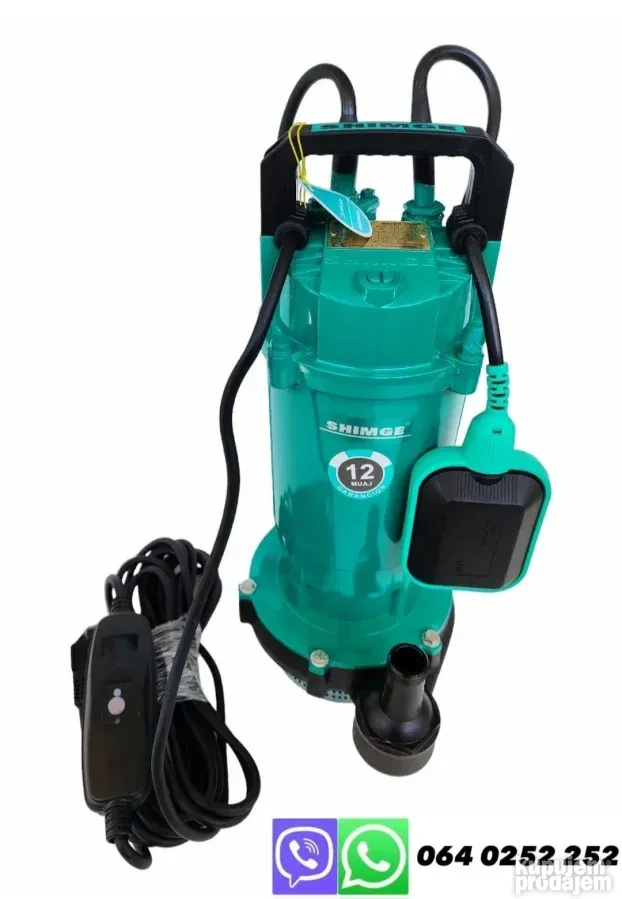 SHIMGE Pumpa za navodnjavanje 1.1kW / QDX3-30-1.1K3-F - KupujemProdajem