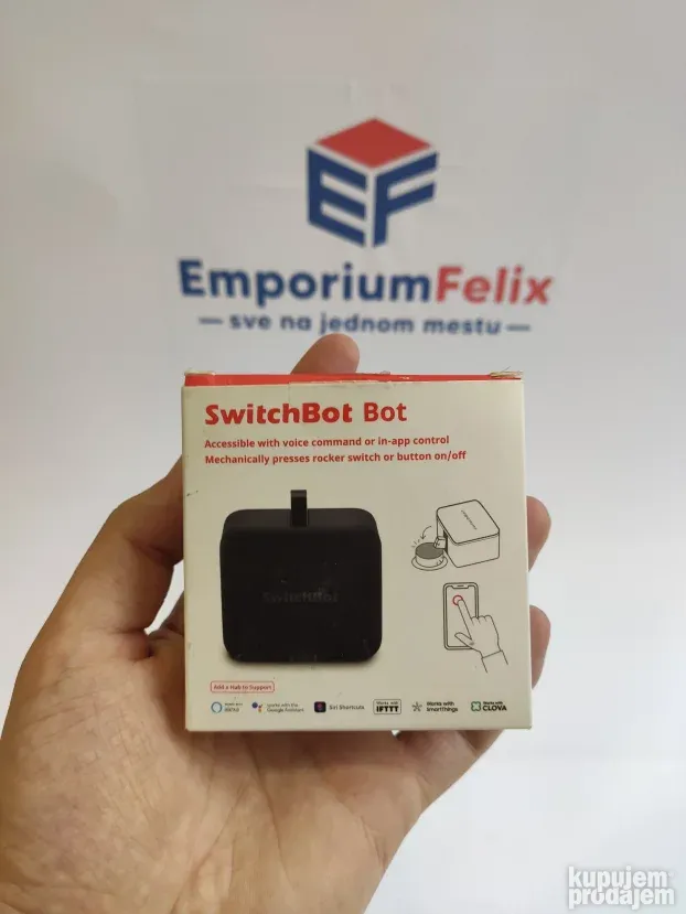 SwitchBot Bot pametni mehanicki prekidac univerzalni - KupujemProdajem