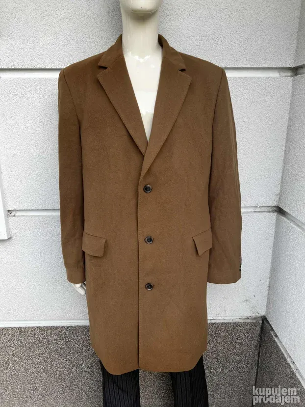 HUGO BOSS Muski kaput Vuna Kasmir ORIGINAL Vel 56 - KupujemProdajem