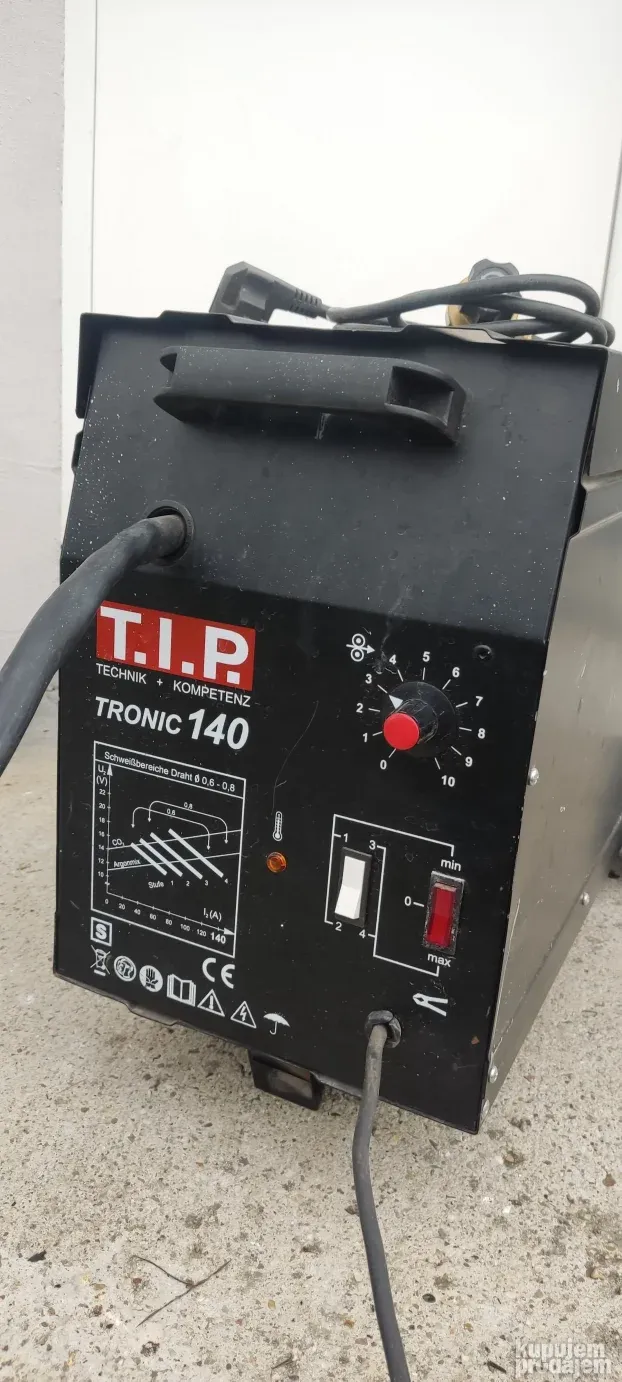 Migomat TIP Tronic 140 (Varstroj 1400) 140A CO2 aparat - KupujemProdajem
