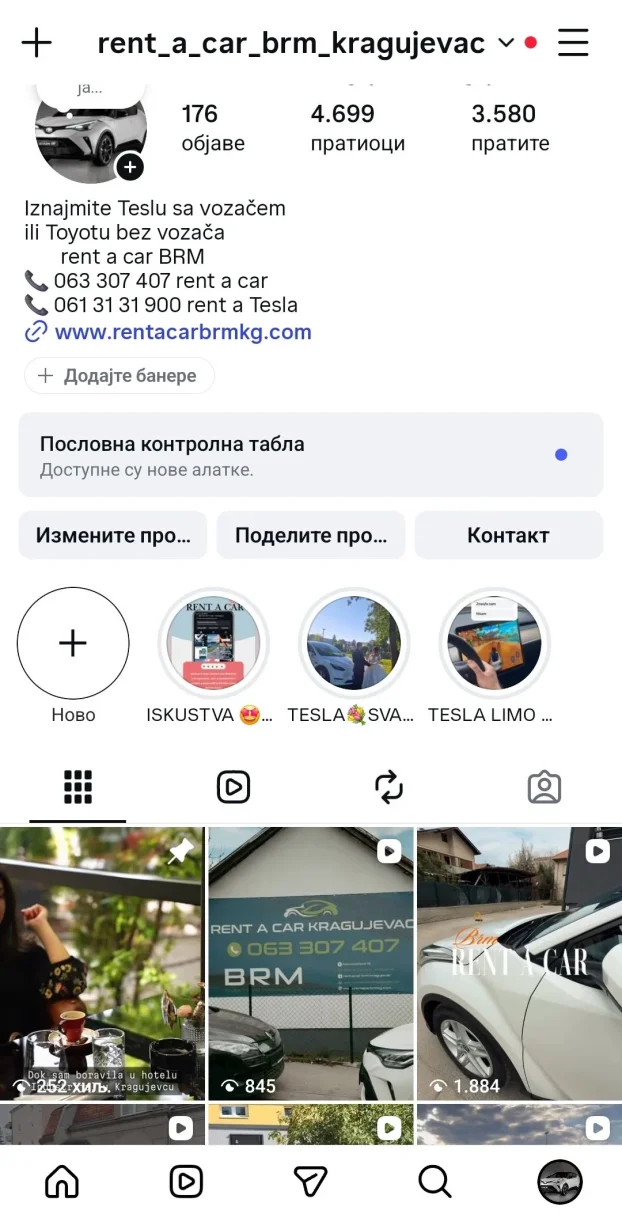 Rent a car firma - KupujemProdajem