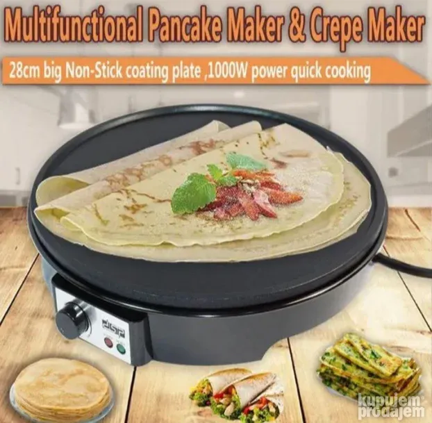 Palacinkara precnika 30cm Aparat za pravljenje palacinki - KupujemProdajem