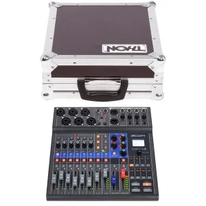 Audio Interface Zoom LiveTrak L-8 Case Bundle - KupujemProdajem