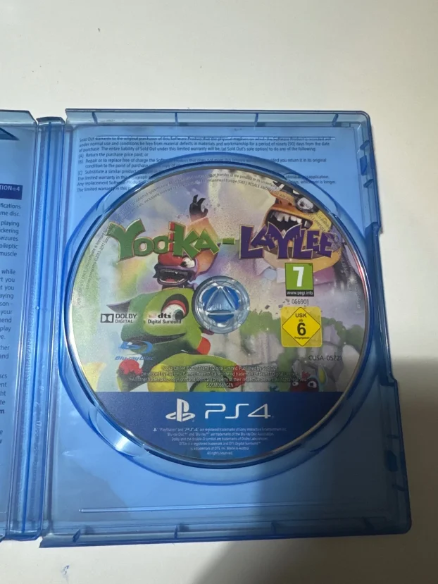 Yooka Laylee za PS4 i PS5 Original - KupujemProdajem