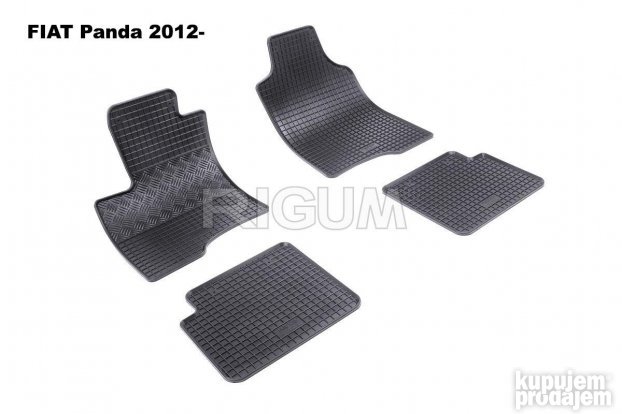 Patosnice Gumene Fiat Panda 2012- Patosnice Panda patosnice ...