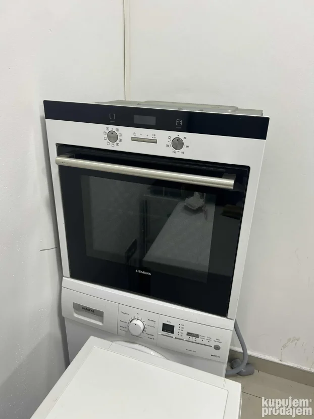 SIEMENS ugradna turbo rerna bela - KupujemProdajem