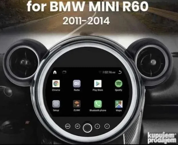 BMW Mini Cooper R60 2011-2014 Android Multimedija Radio FM ...