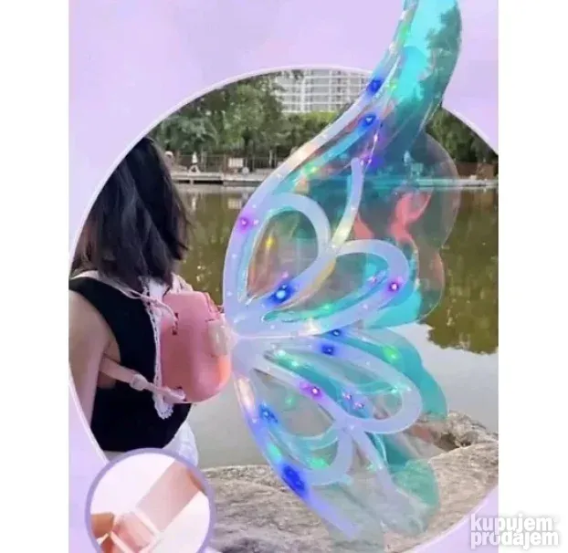 Vilinska svetleca krila sa efektima - KupujemProdajem