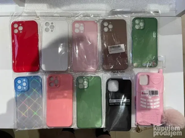 iPhone 12 mini / 12 / 12 Pro / 12 Pro Max maskice / maske - KupujemProdajem