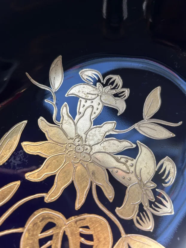 JLMENAU kobalt sa pozlatom, velika činija - KupujemProdajem