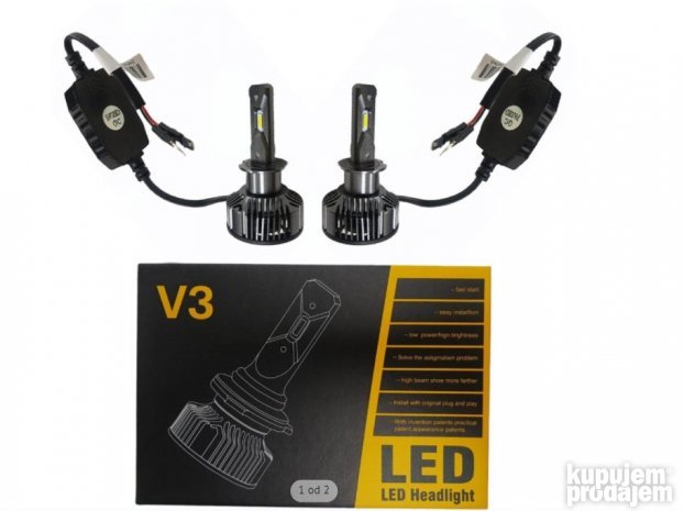 LED set H3 V3 CanBus - KupujemProdajem