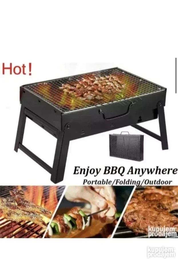 Rostilj Prenosivi Rostilj Prenosivi Rostilj za kampovanje - KupujemProdajem