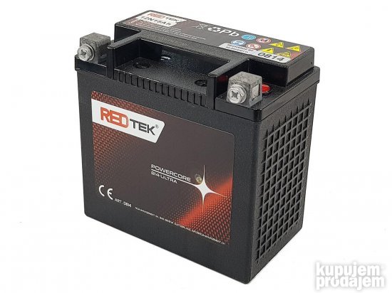 RedTek 12V 15Ah Olovna Baterija Akumulator za Agregat BUSTER ...
